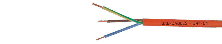 CR1-C1 - Câble de sécurité résistant au feu - SAB France